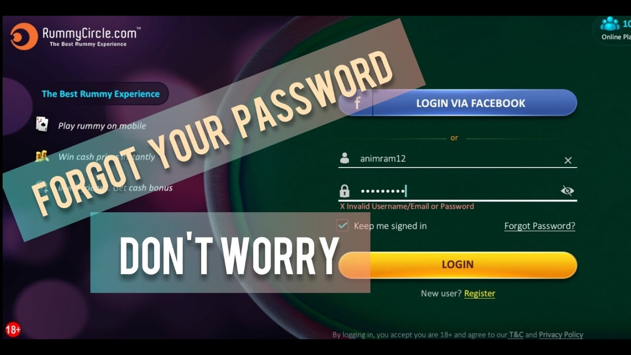 Rummy Circle Login Guide – Fix Login Issues and Start Playing - VIPJEE ...